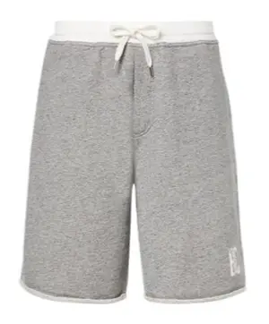 Brunello Cucinelli Cotton And Linen Jersey Shorts - Gray