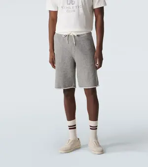 Brunello Cucinelli Cotton And Linen Jersey Shorts