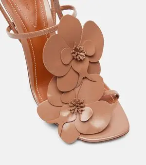 Zimmermann Orchid 85 Leather Sandals