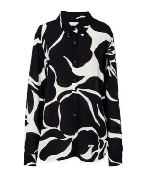 Dries Van Noten Printed Shirt - Black