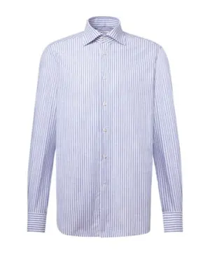Kiton Striped Cotton Shirt