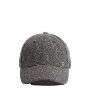 Valentino Garavani Vlogo Signature Wool Baseball Cap
