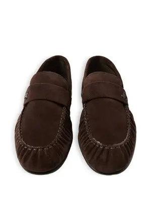 JIMMY CHOO Ellis Logo-detail Loafers