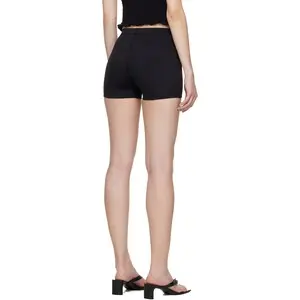 Vetements Logo-embroidered Mini Shorts