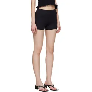 Vetements Logo-embroidered Mini Shorts