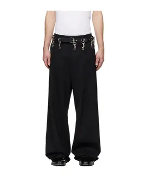 Vetements Casual Pants With Belt Loops