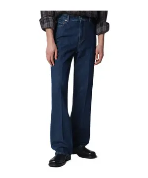 Our Legacy 70s Cut Pressed-crease Jeans - Blue
