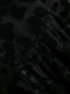 Red Valentino Leopard Print Mini Dress