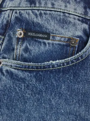 Dolce & Gabbana Logo Plaque Jeans