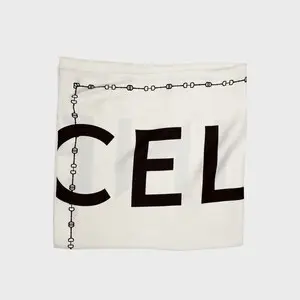 Celine Square In Silk Twill
