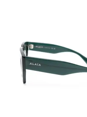 Alaïa Geometric Sunglasses