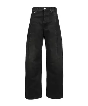 Vetements Non-stretch Jeans - Black