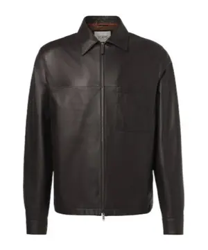 TOD'S Leather Jacket - Black