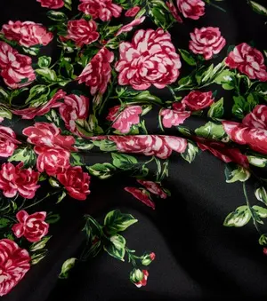 Dolce & Gabbana Floral Silk Scarf
