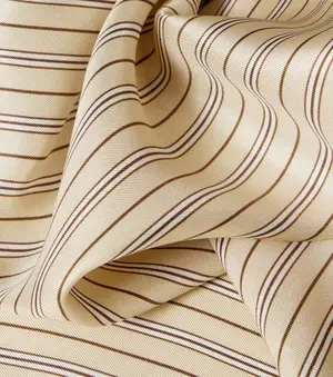 TOTEME Striped Silk Scarf