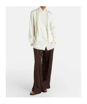 JIL SANDER Tangle Leather Loafers