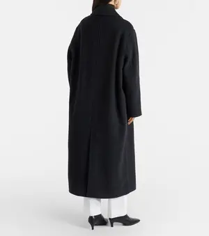 TOTEME Shield Double-breasted Wool-blend Coat