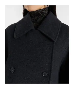 TOTEME Shield Double-breasted Wool-blend Coat