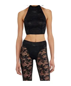 DIESEL® Lace Bralette With Halter Neck