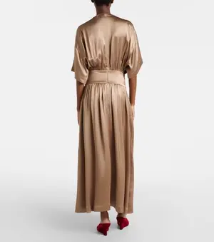 TOTEME Satin Midi Dress