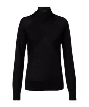 TOTEME Wool Sweater - Black