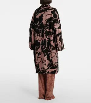 Dries Van Noten Floral Coat