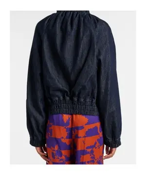 Dries Van Noten Zippered Denim Jacket