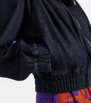 Dries Van Noten Zippered Denim Jacket