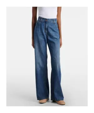 Brunello Cucinelli Wide-leg Jeans