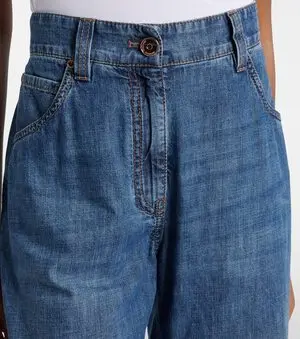 Brunello Cucinelli Wide-leg Jeans
