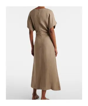 Brunello Cucinelli Monili Midi Dress