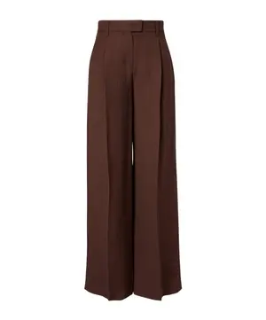 Brunello Cucinelli Wide-leg Pants - Brown