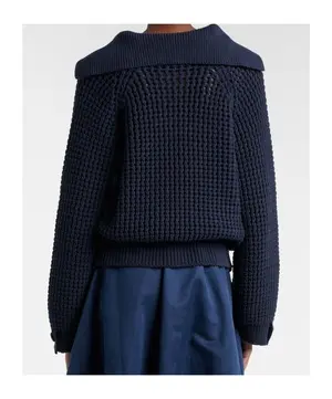 Brunello Cucinelli Cotton-blend Polo Sweater
