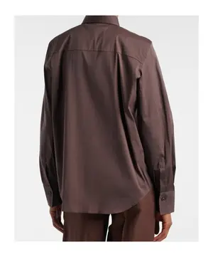 Brunello Cucinelli Monili Cotton-blend Top