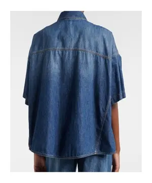 Brunello Cucinelli Denim Top