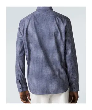Brunello Cucinelli Printed Cotton Shirt