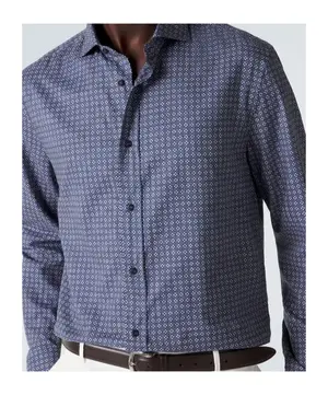 Brunello Cucinelli Printed Cotton Shirt