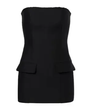 TOTEME Wool And Silk Crêpe Top - Black