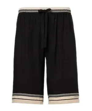 Dolce & Gabbana Drawstring Shorts - Black