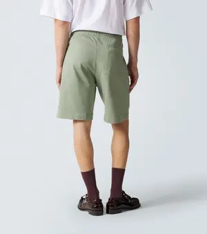 Dries Van Noten Cotton Jersey Shorts