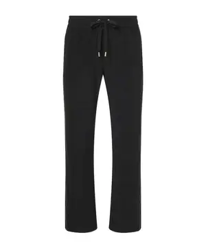 Dolce & Gabbana Cotton-blend Sweatpants - Black