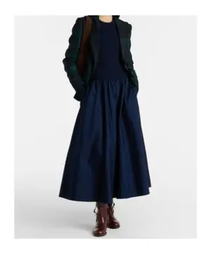 Polo Ralph Lauren Cotton-blend Maxi Dress