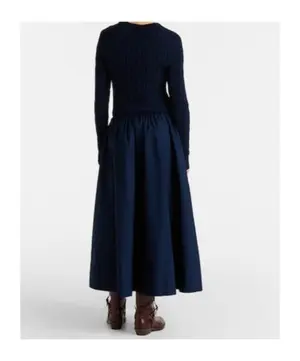 Polo Ralph Lauren Cotton-blend Maxi Dress
