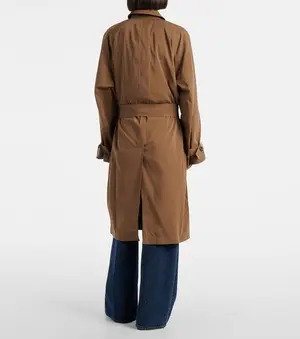 TOTEME Belted Cotton Trench Coat