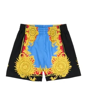 Versace Barocco Sea-print Shorts