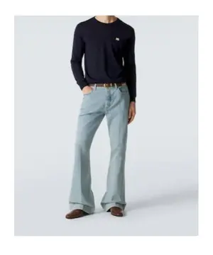 Valentino Garavani Logo Flared Jeans