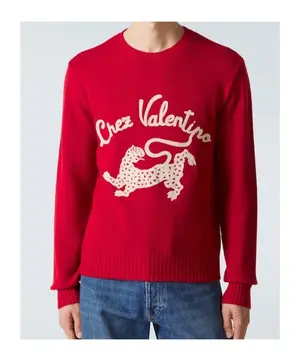 Valentino Garavani Chez Virgin Wool Sweater