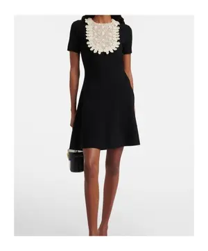 Valentino Garavani Crochet Minidress