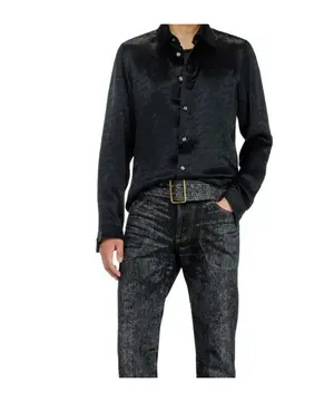 DIESEL® Jacquard-logo Shirt