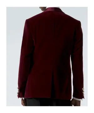 Dolce & Gabbana Cotton-blend Velvet Tuxedo Jacket